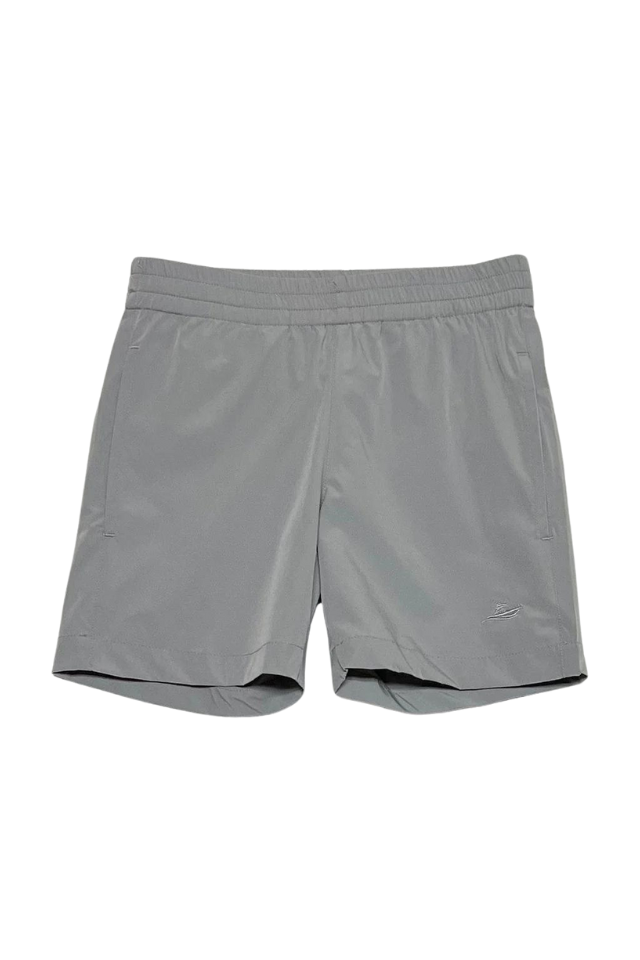 Southbound Performance Play Shorts - Silver – Seaside Shoes & Swim