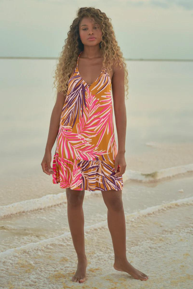 Maaji Caramel Foliage Linn Seaside Shoes And Swim