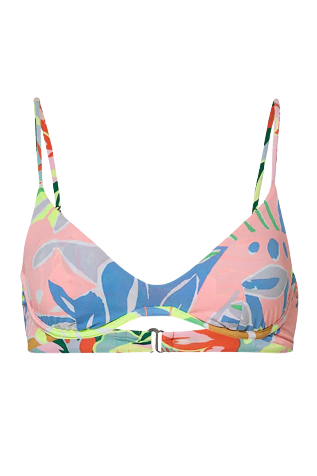 Maaji Irene Top Neon Leafy Seaside Shoes And Swim